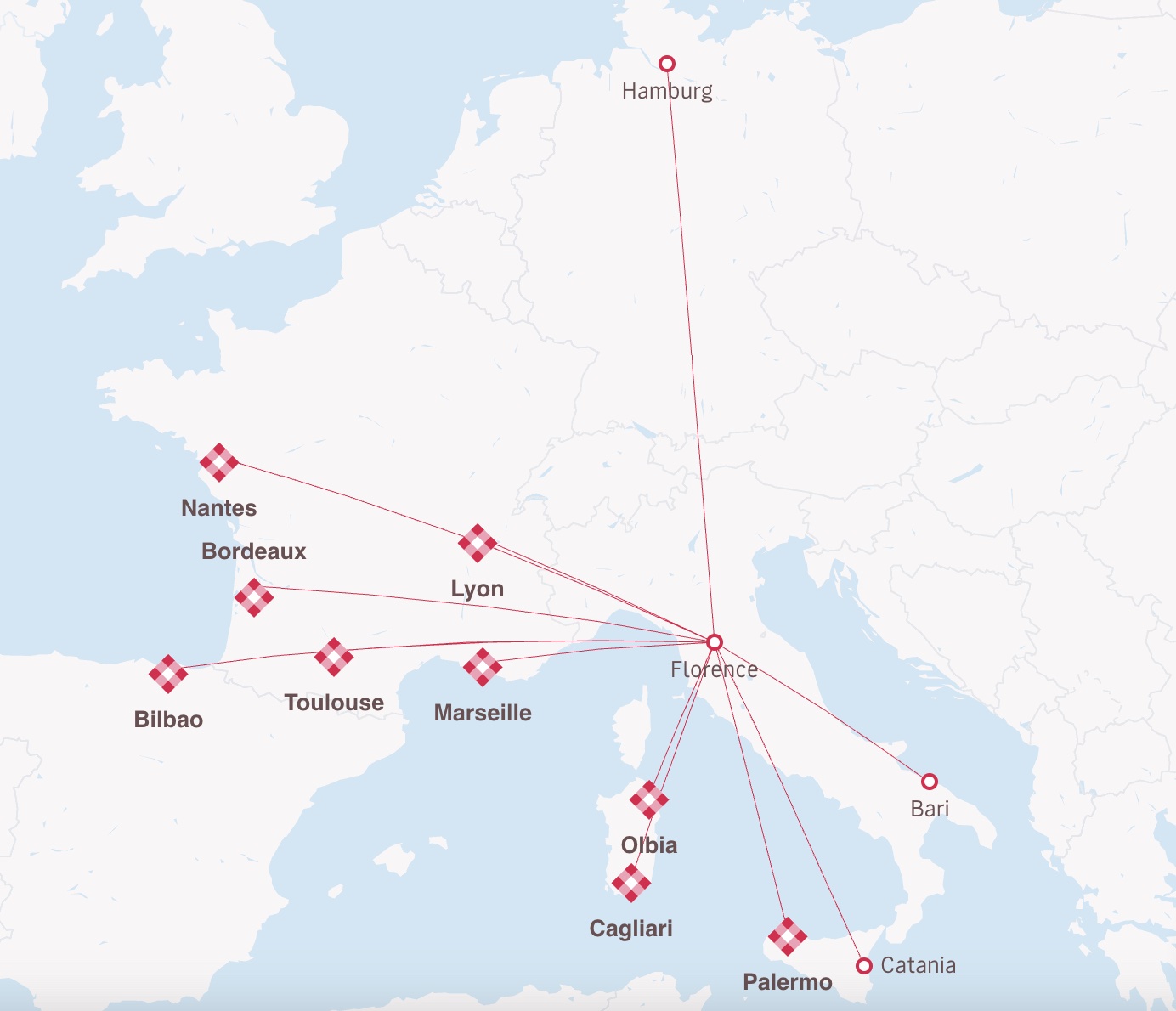 12 Florence Airport Routes with Volotea Airlines - Inauguration of the ...