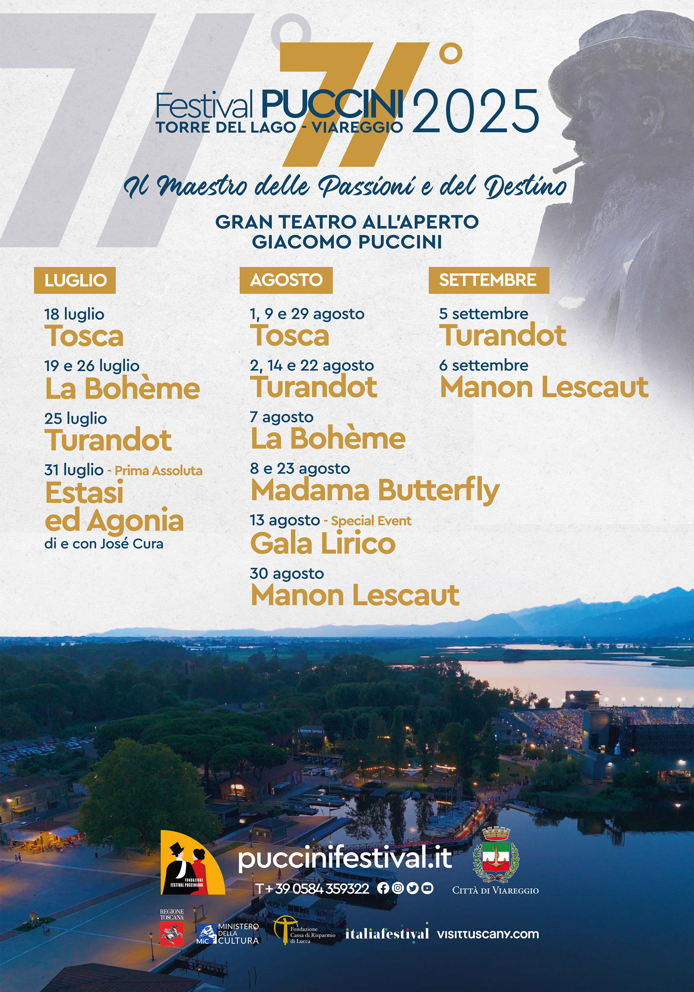 The 72st Puccini Festival in Tuscany: A Spectacular Line-Up for 2026 - Tuscany.tips